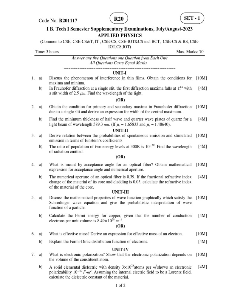 APPLIED-PHYSICS-JULY-AUG-2023 | PDF | Diffraction | Electron