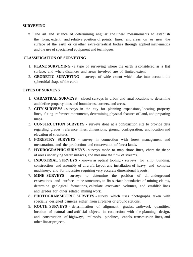 Elementary Surveying Pdf Surveying Accuracy And Precision