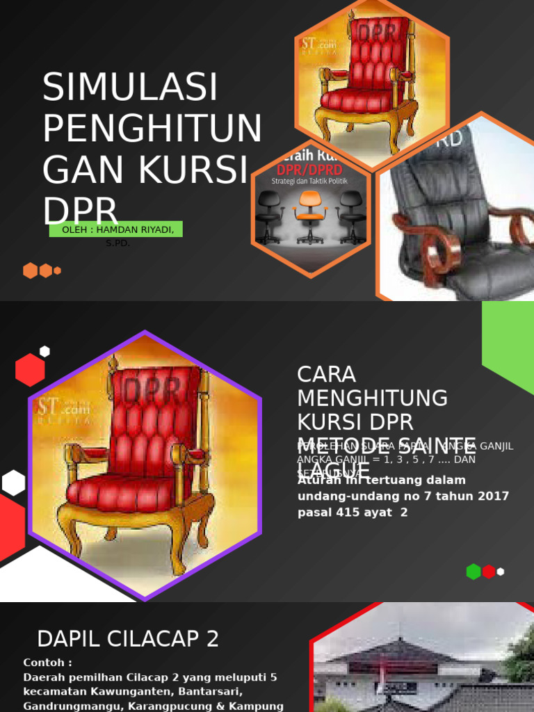 Simulasi Penghitungan Kursi DPR | PDF