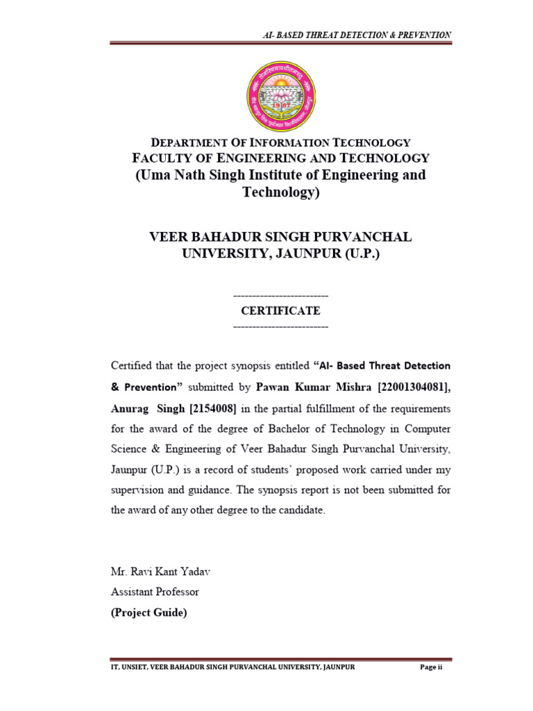 mini project report | PDF | Security | Computer Security