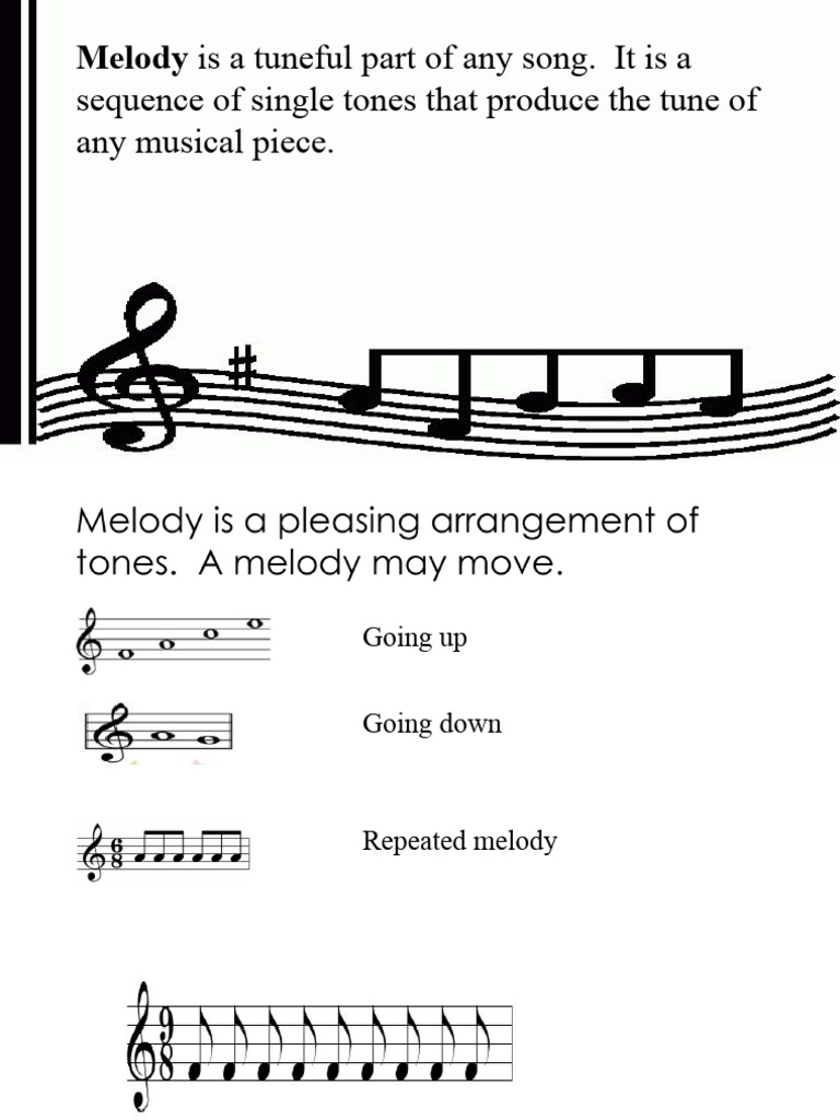 melody-syllable-and-picth-names | PDF | Scale (Music) | Elements Of Music
