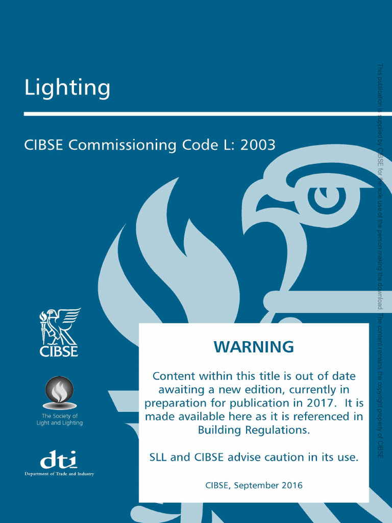 Commissioning Code L Lighting (2003) | PDF | Lighting | Specification ...