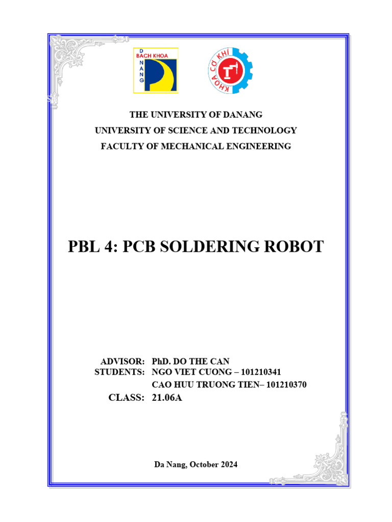 PBL4_CUONG_TIEN | PDF | Printed Circuit Board | Microcontroller