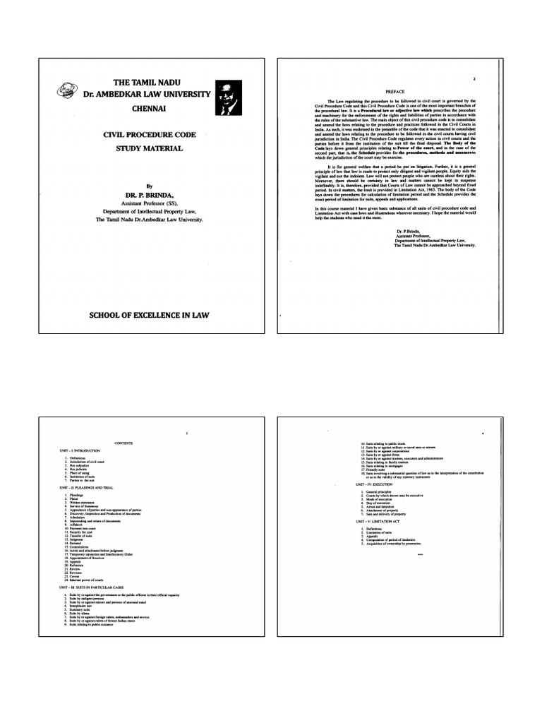 5 Civil Procedure Code - Converted | PDF