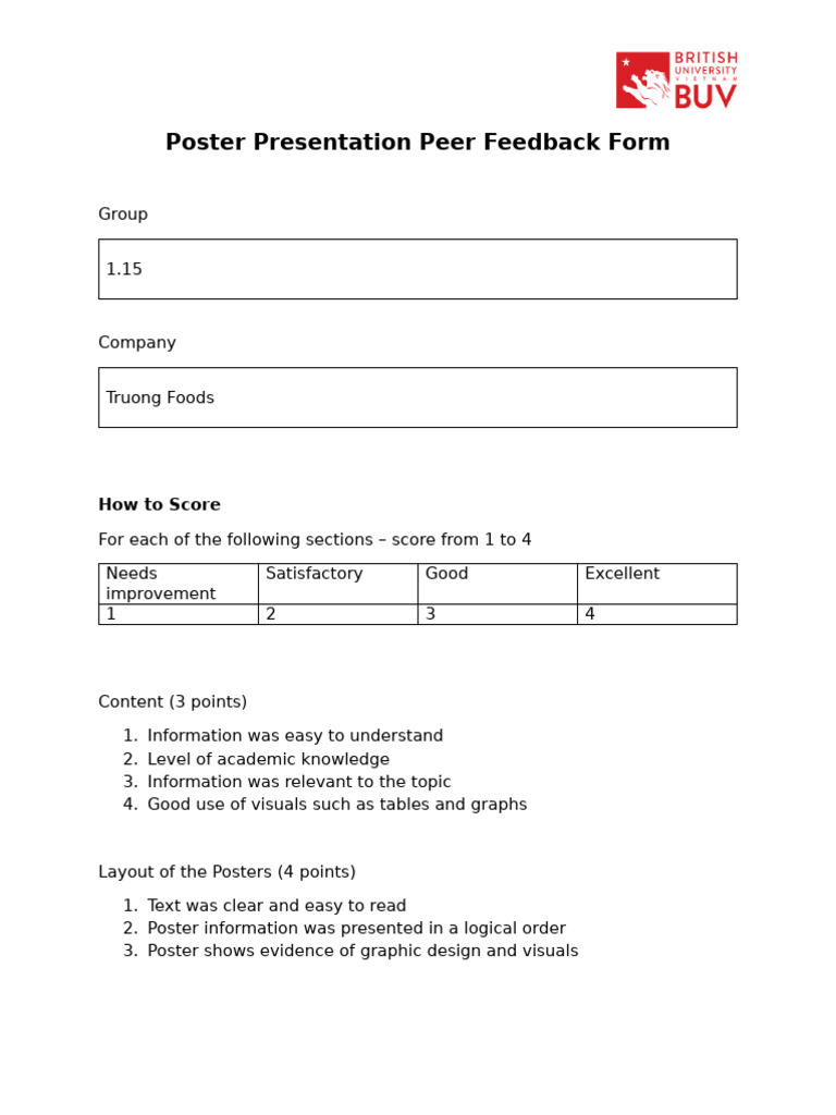 Poster-Presentation-Peer-Feedback-Form (1) | PDF