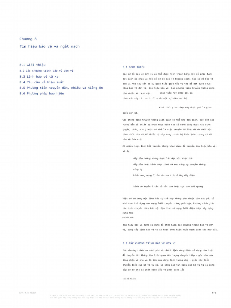 Dich Protection Signalling and Intertripping | PDF