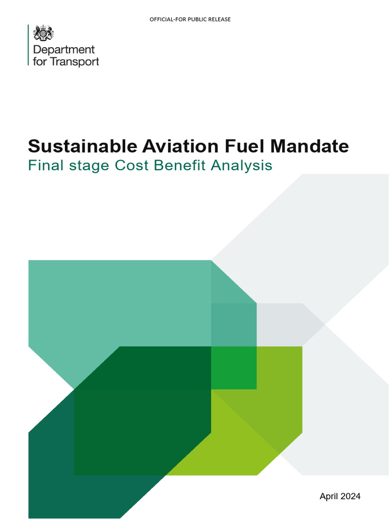 uk-saf-mandate-final-stage-cost-benefit-analysis | PDF | Climate Change ...
