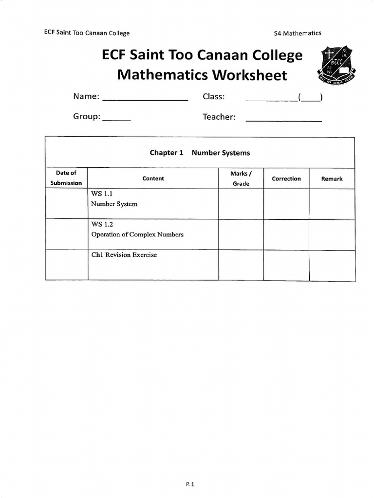 Number Systems Notes | PDF