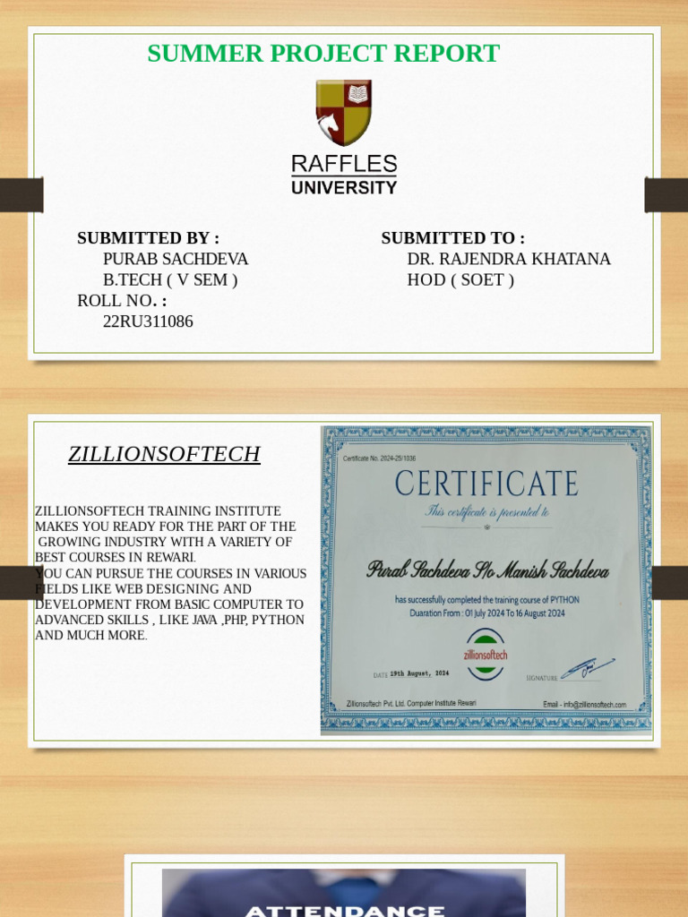 Python Attendance Management System | PDF | Python (Programming Language) | Debugging