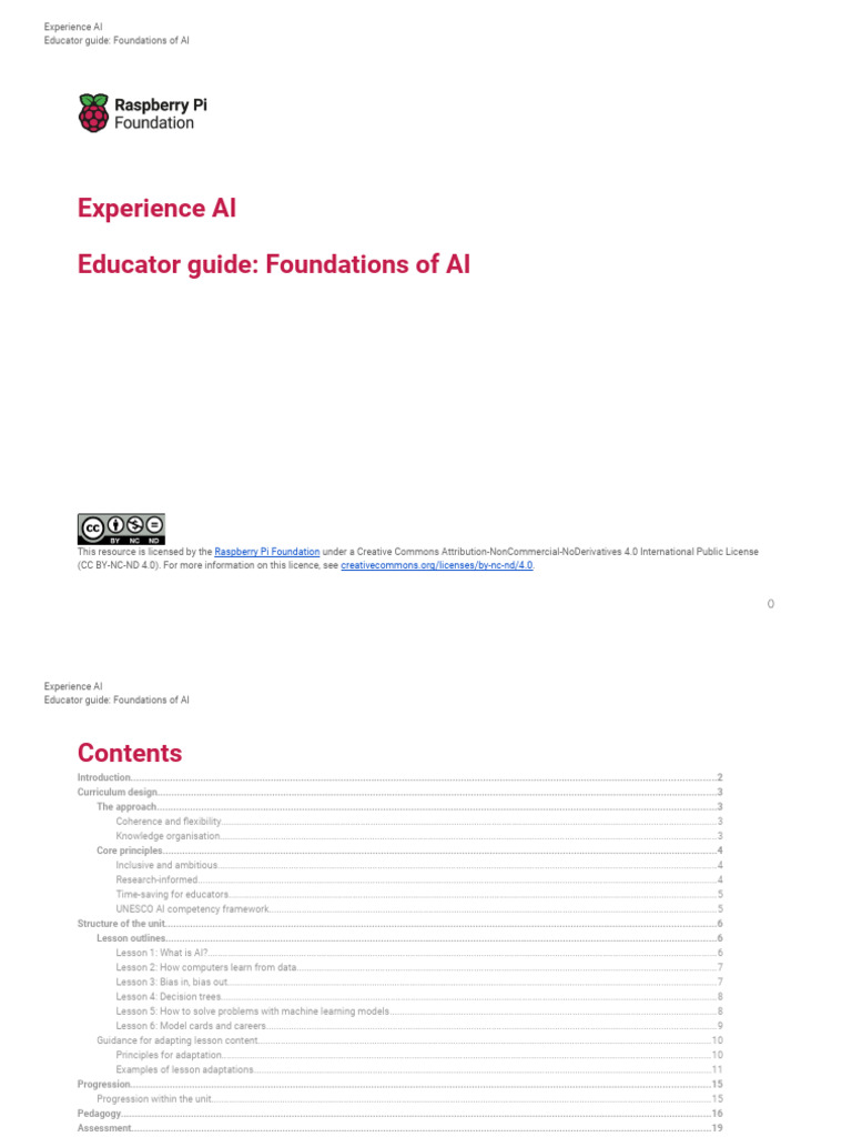 L0-EG_en_Experience AI - Educator Guide | PDF | Machine Learning ... L0-EG_en_Experience AI - Educator Guide | PDF | Machine Learning ...
