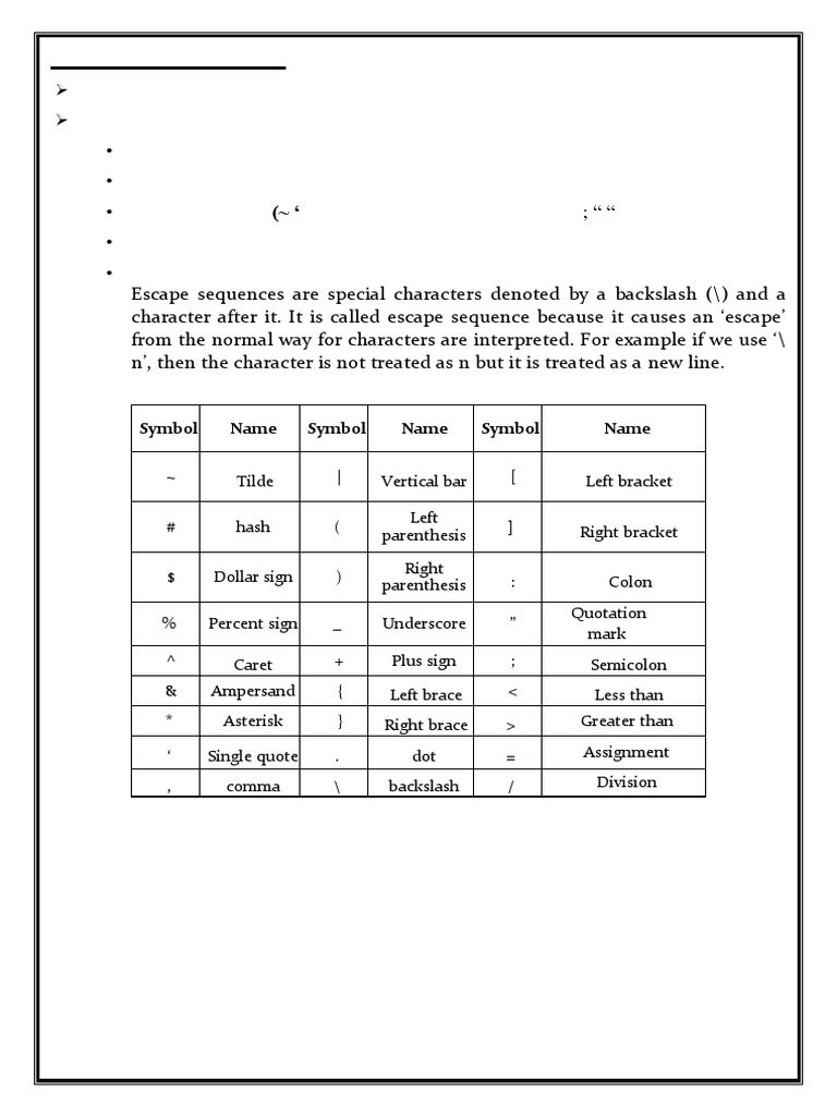 C TOKENS | PDF | Data Type | Integer (Computer Science)