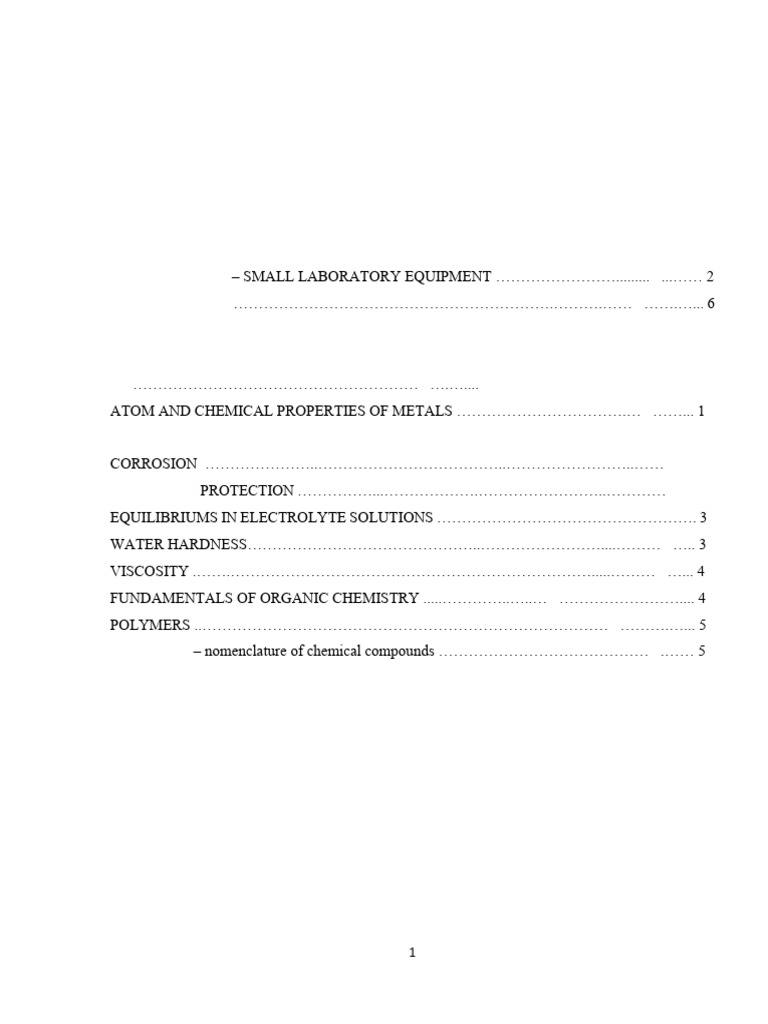 Chemistry - Laboratory Book Text - 2024 2025 | PDF | Electrochemistry | Hydroxide