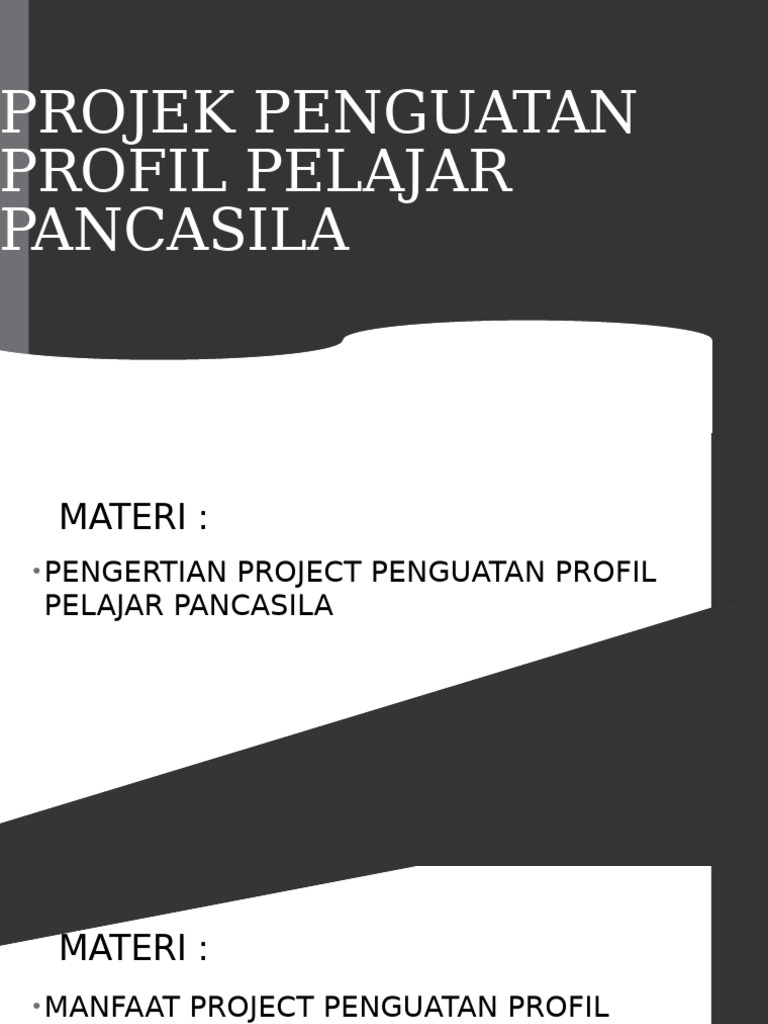 Project Penguatan Profil Pelajar Pancasila | PDF