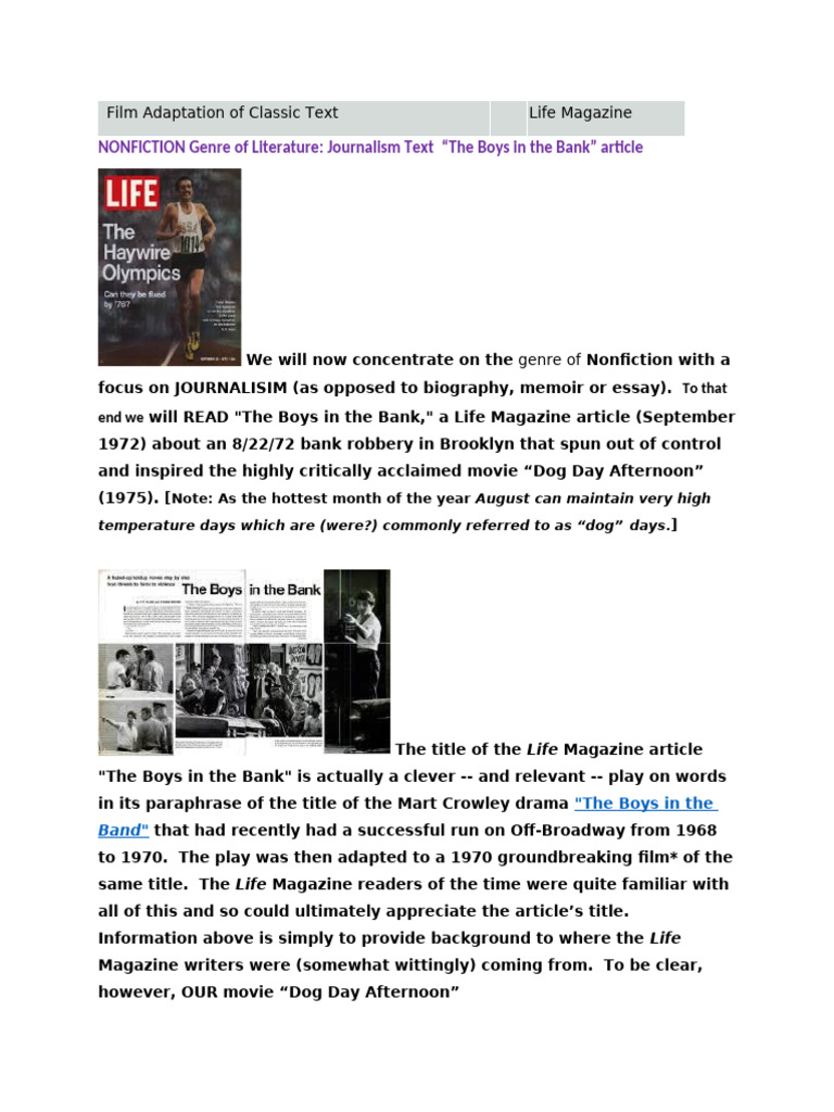 Non-Fiction Journalism File | PDF | Non Fiction