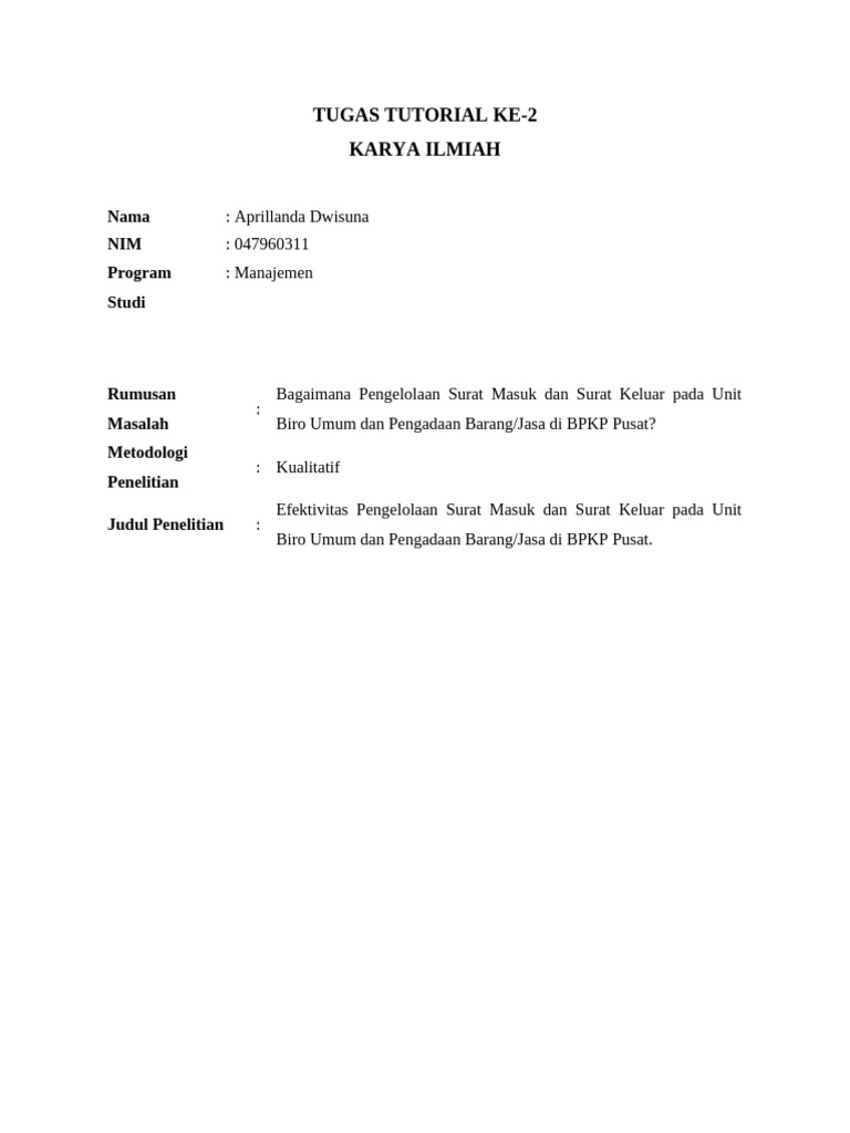 Tugas 2 Karil_Aprillanda Dwisuna | PDF