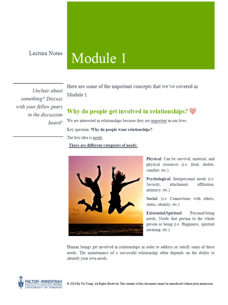 Module 1 Recap | PDF | Motivation | Motivational