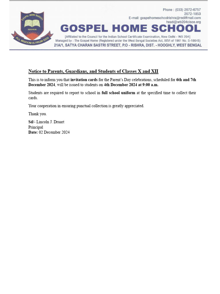 Invitation_Notice_4Dec2024 | PDF