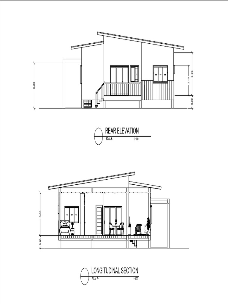 Rear Elevation: Scale: 1:100 | PDF