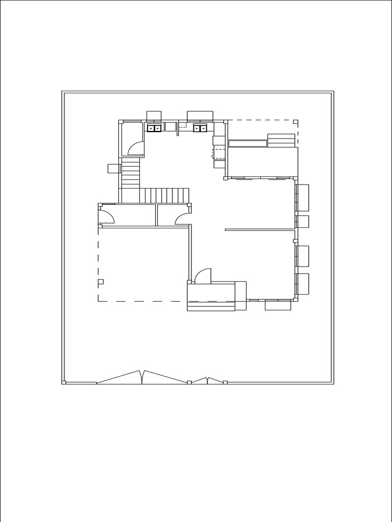 Ground Floor Plan - Plate 1-Model | PDF