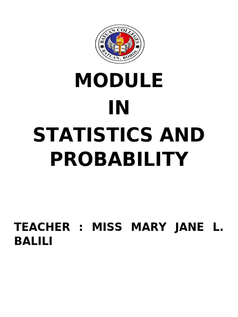 Statistics and Probability | PDF | Probability Distribution | Random ...