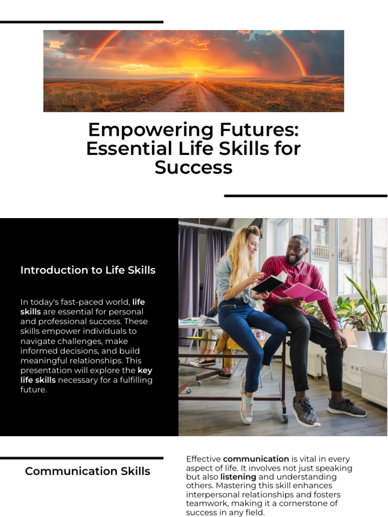 Essential Life Skills for Success | PDF