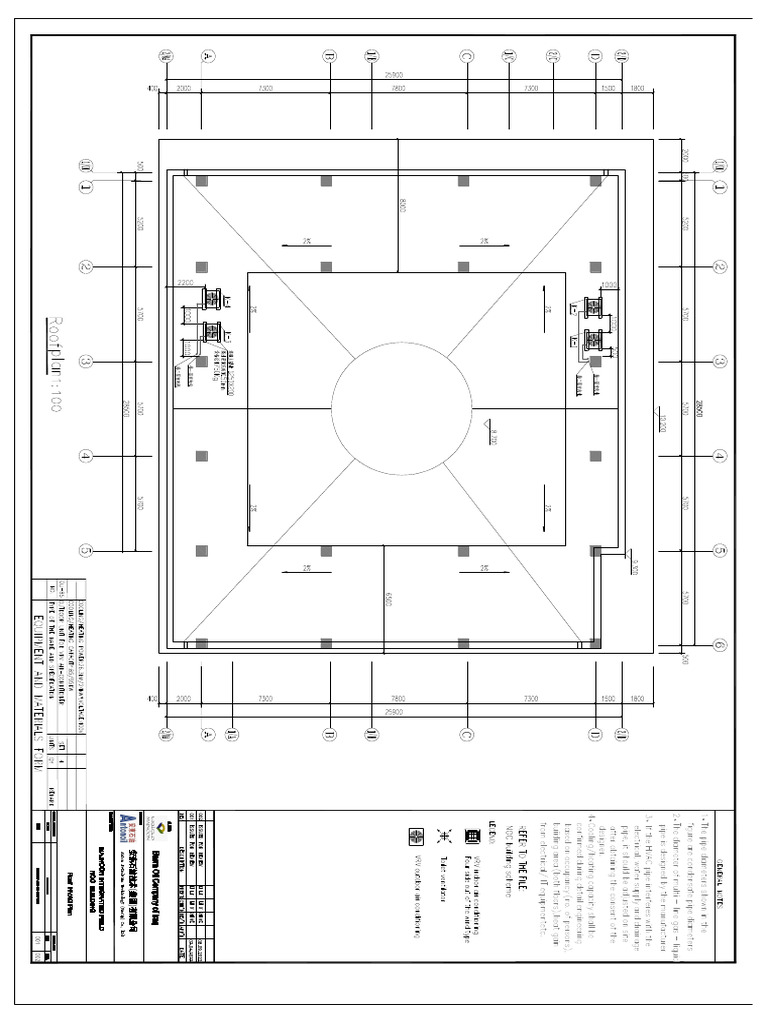 NOCB-INF-AOS-MH-4018-0003 Roof HVAC Plan REV 002 | PDF