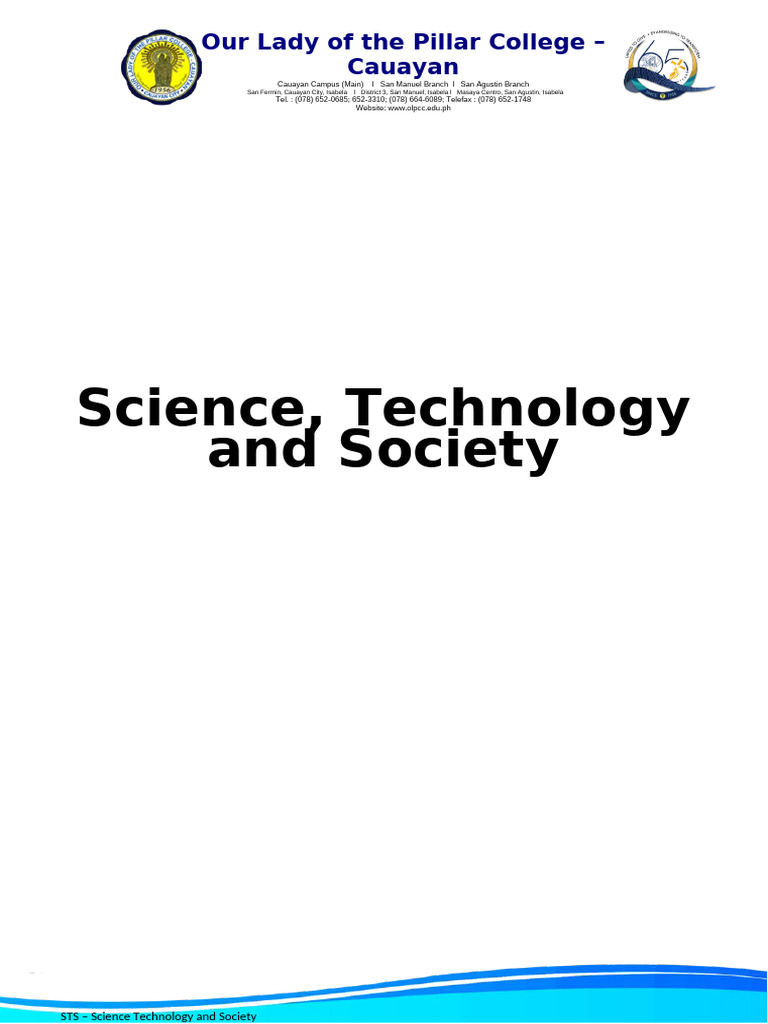 STS-Modules 4 (Student Copy) | PDF | Science | Knowledge