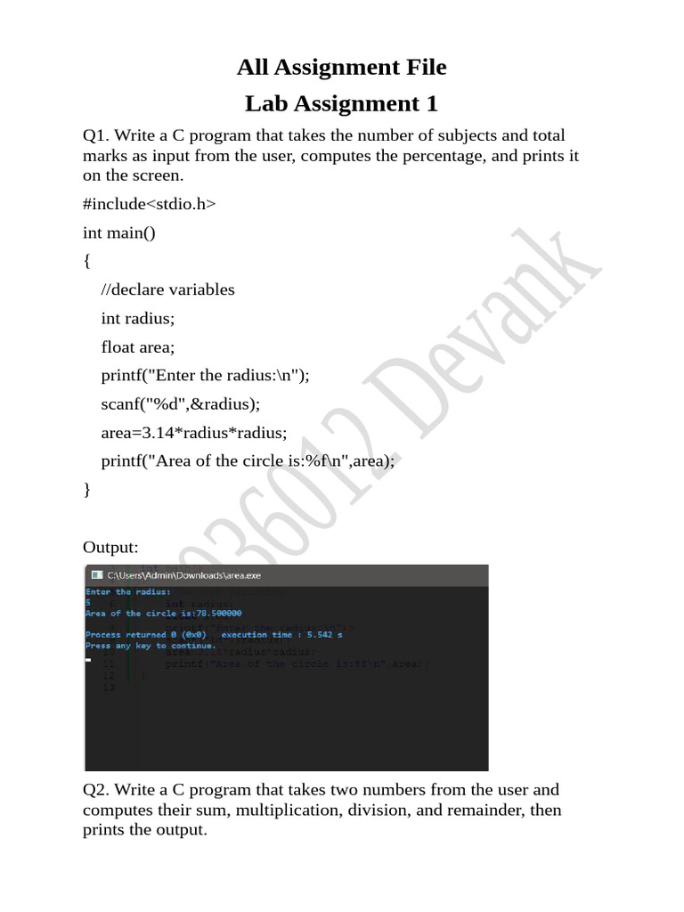 c file | PDF | Computer Programming | Computing