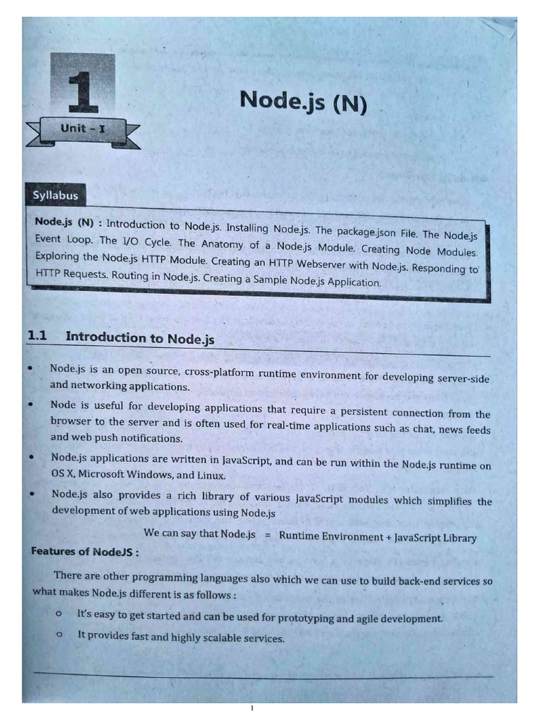 CHP 1 Adv Appli Dev | PDF