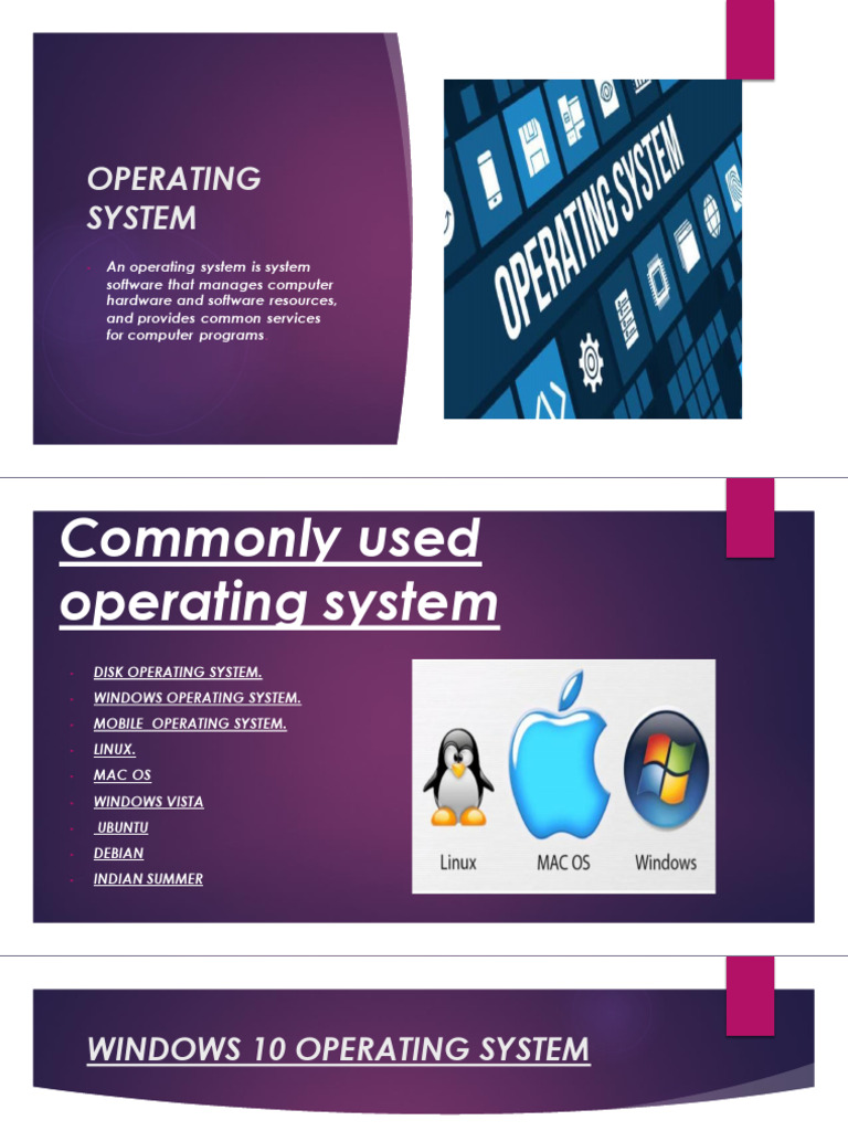 Presentation (1) (2) | PDF | Operating System | Computer Hardware