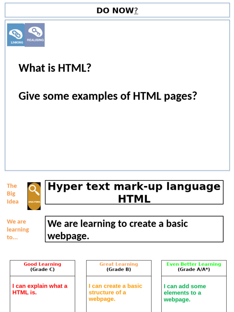 Webauthoring Lesson - 1 | PDF | Web Page | Html