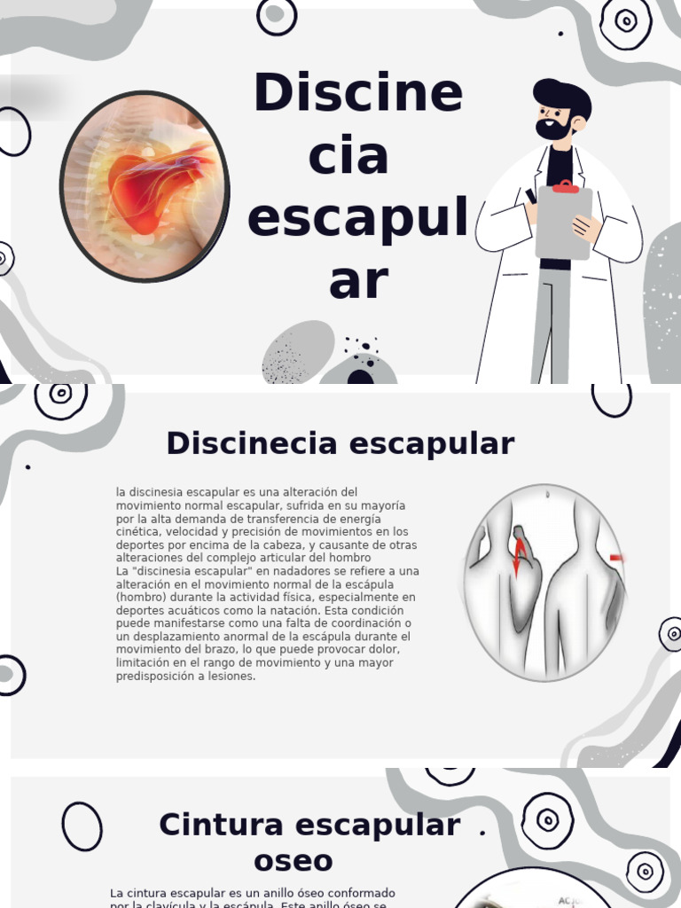Discinesia Escapular en Nadadores | PDF | Hombro | Sistema ...