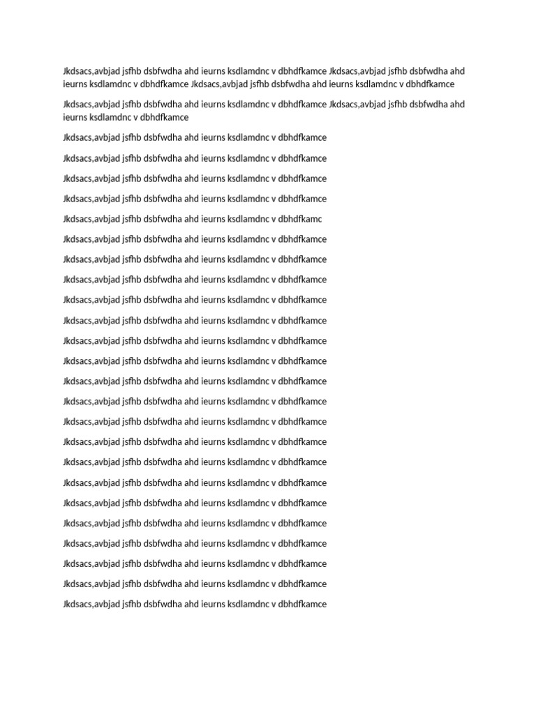 Placeholder Text Analysis | PDF