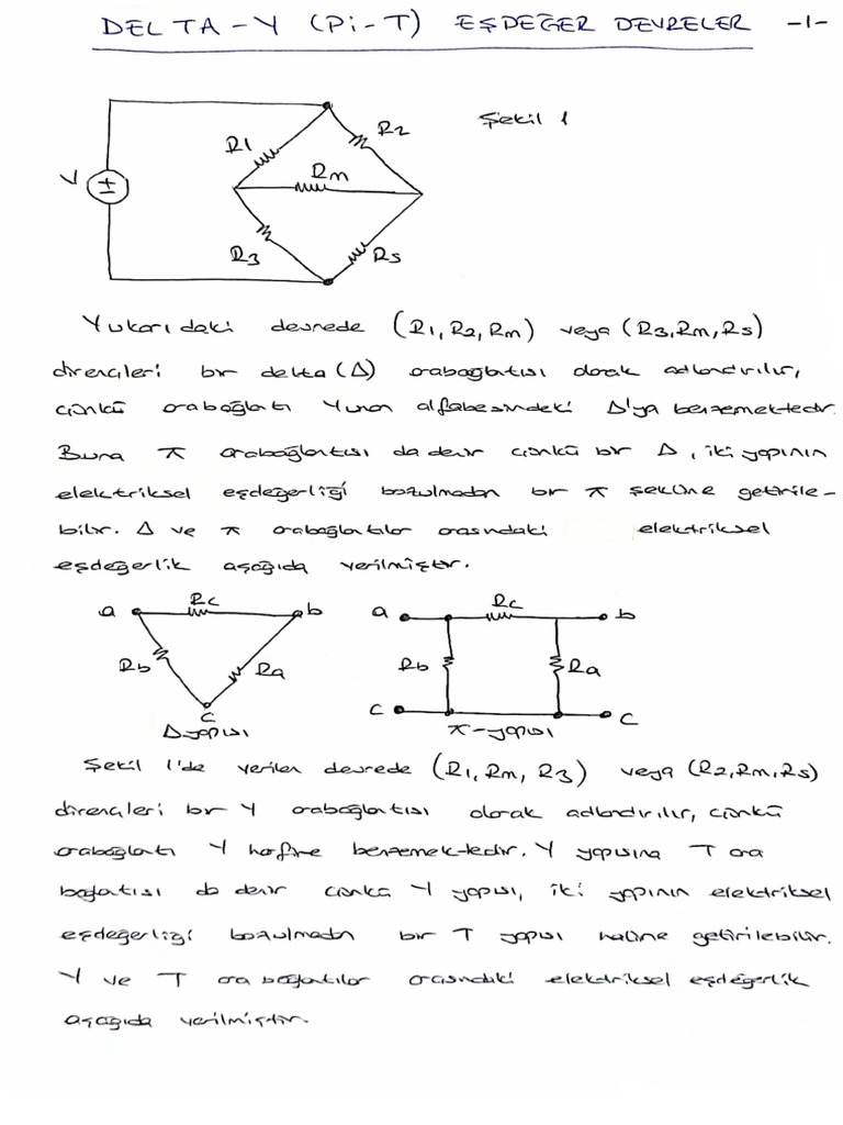 Elektrik Mühendisliğine Giriş Hafta 14 | PDF