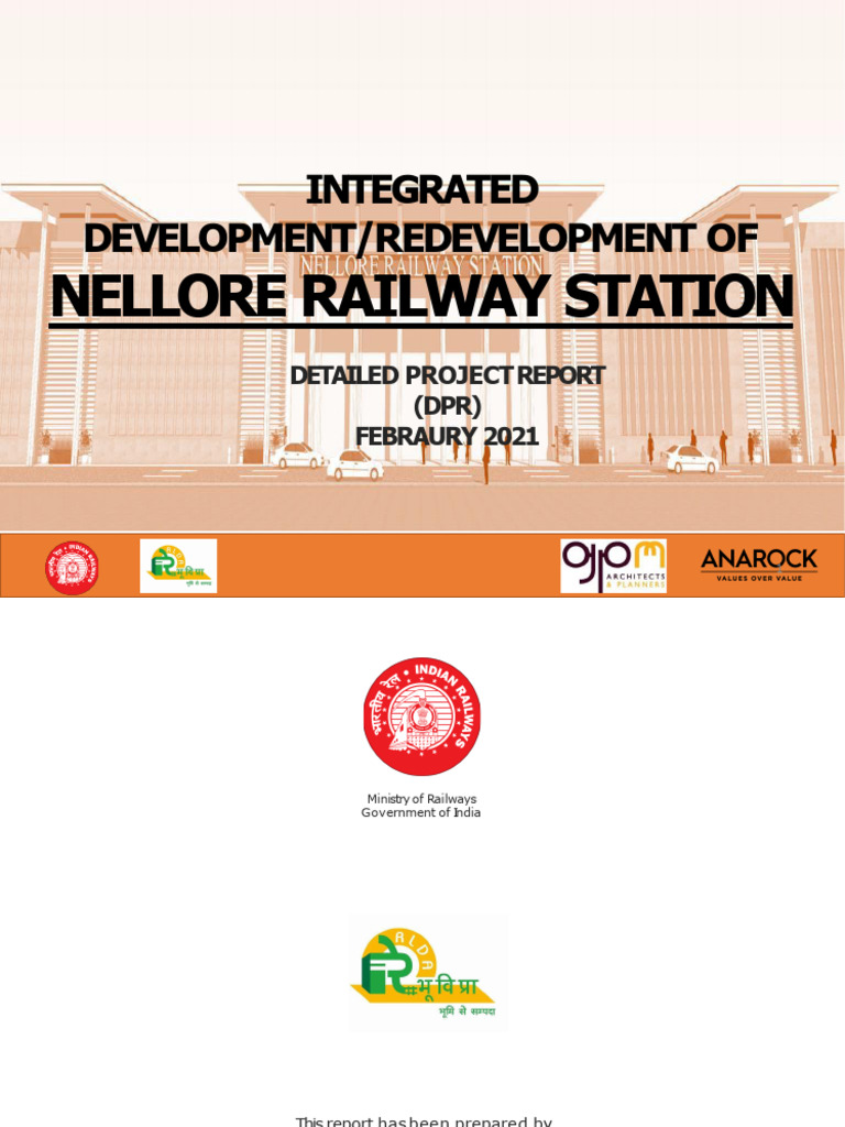 Nellore Railway Station - Redevelopment | PDF | Transport