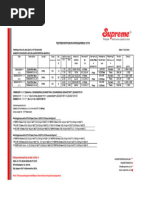 Ashirvad Pipes Pvt. LTD., Bangalore: Test Report of CPVC Pipes As Per ...