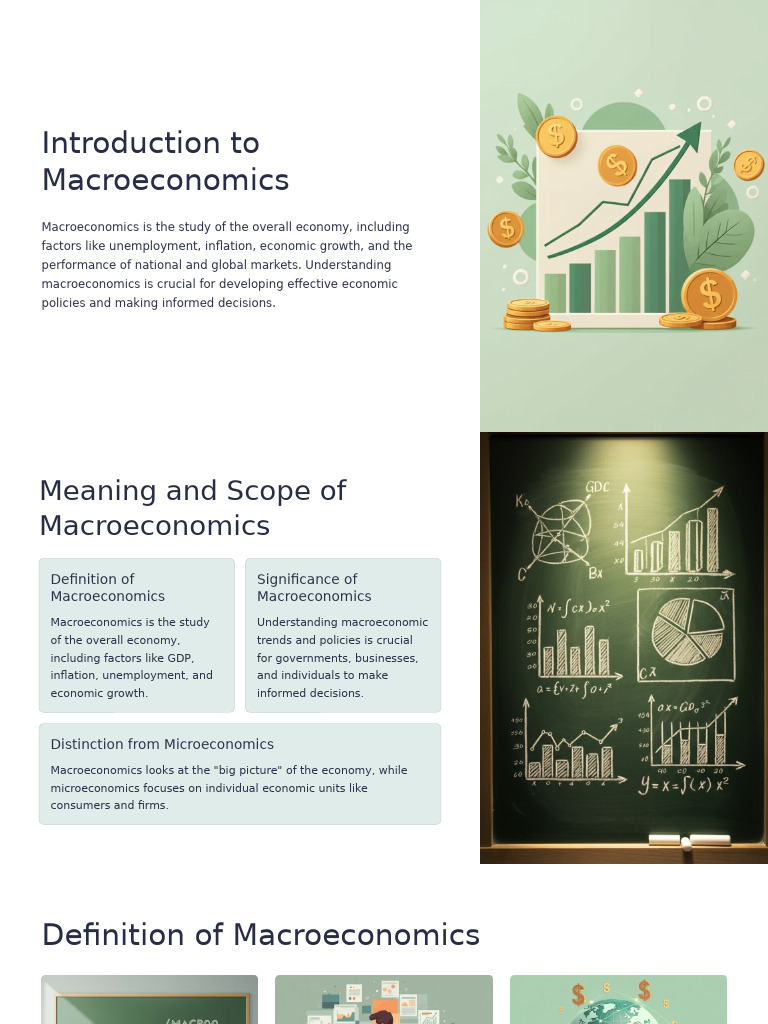 Introduction To Macroeconomics | PDF | Macroeconomics | Economics