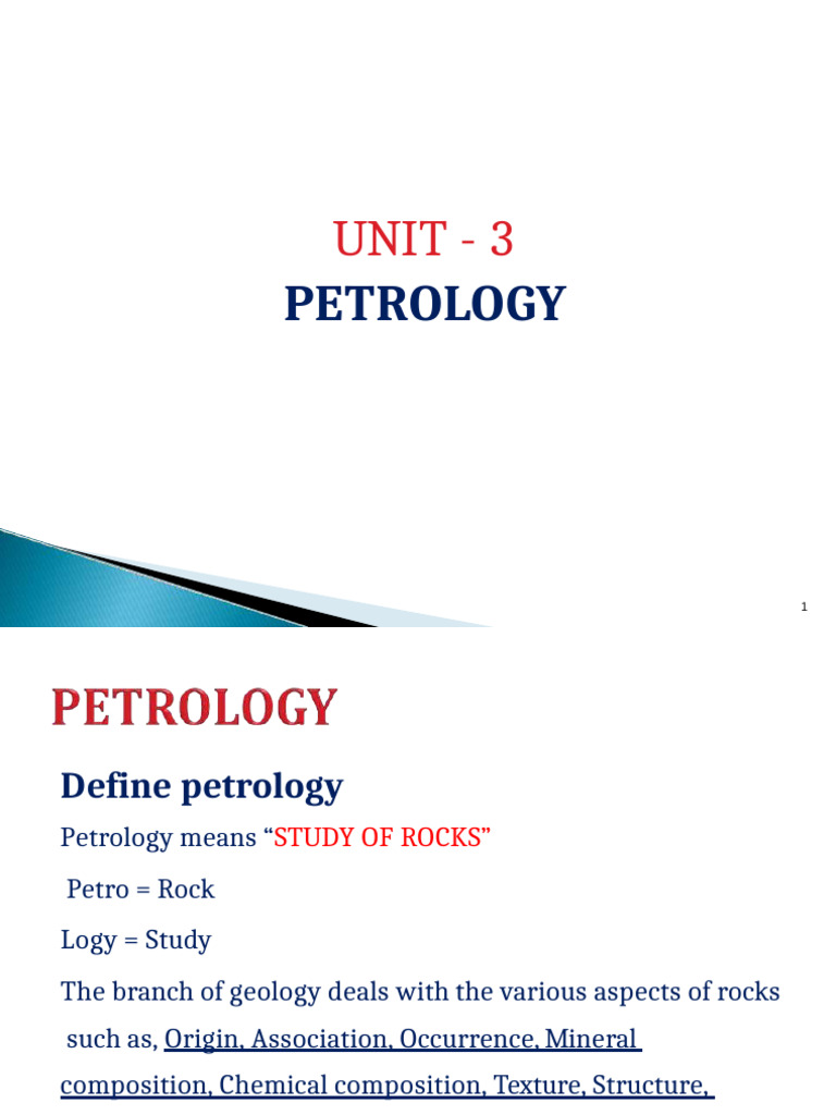 3 petrology | PDF | Rock (Geology) | Igneous Rock