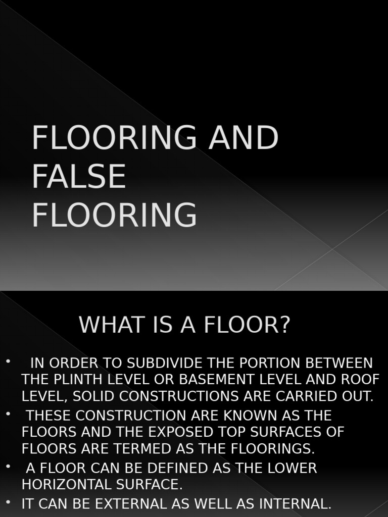 Flooring Types and Materials Explained | PDF | Flooring | Tile