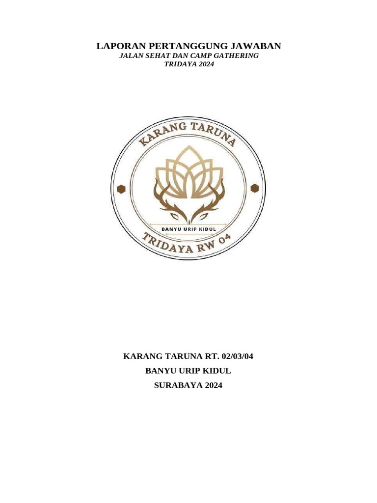 LPJ Tridaya 2024 | PDF