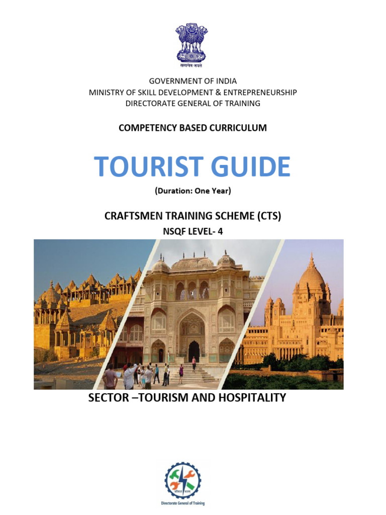 CTS Tourist Guide_CTS_NSQF-4 | PDF | Tourism | Travel Agency