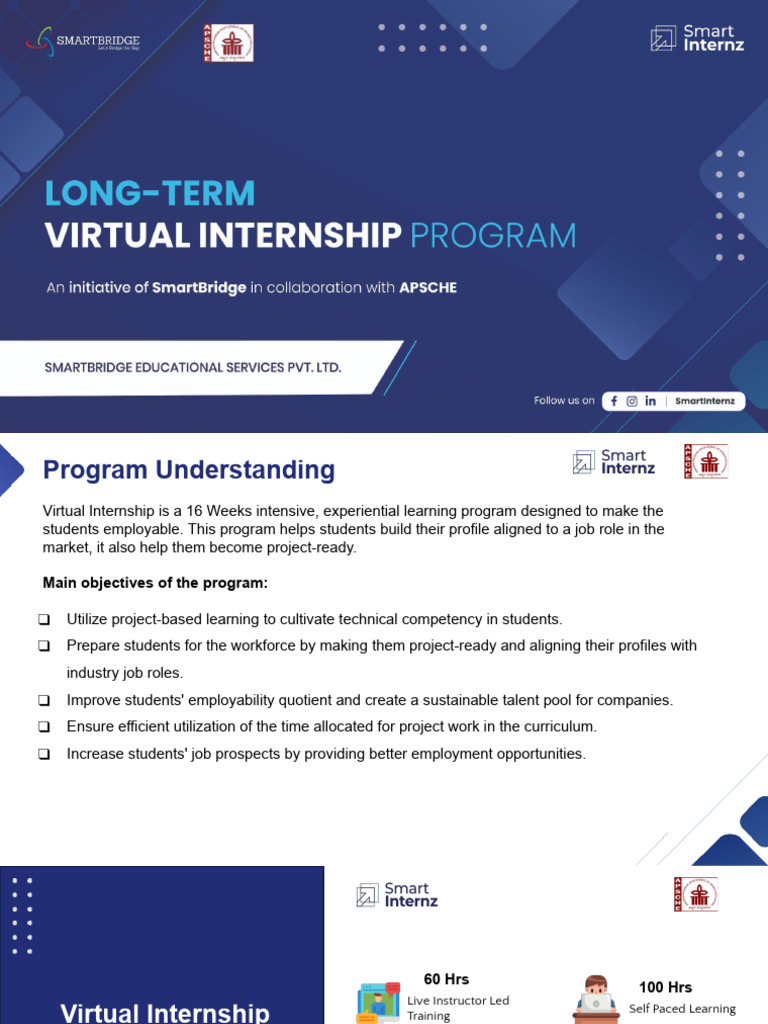 Virtual Internship 16 Week Career Boost Pdf Computing