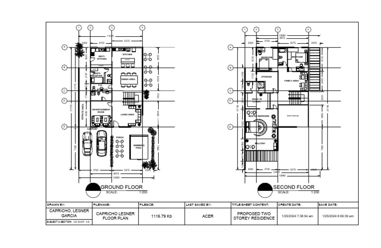 CAPRICHO LESNER FLOOR PLAN-Layout1 | PDF | Houses | Home