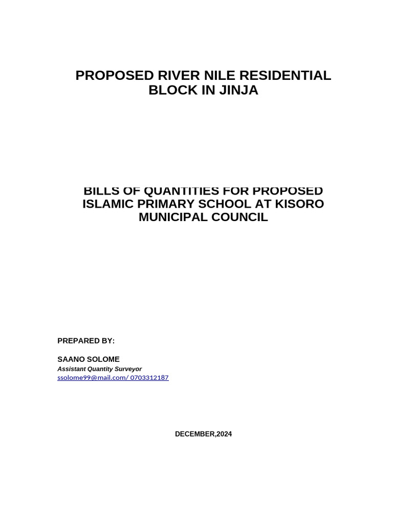 BOQ For Classroom | PDF | Employment | Window