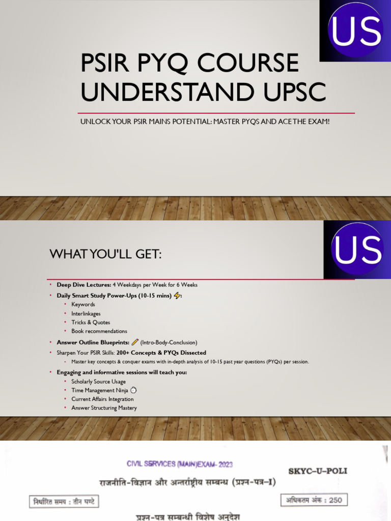 PSIR PYQ Orientation - 39224755 - 2024 - 11 - 18 - 10 - 44 | PDF ...