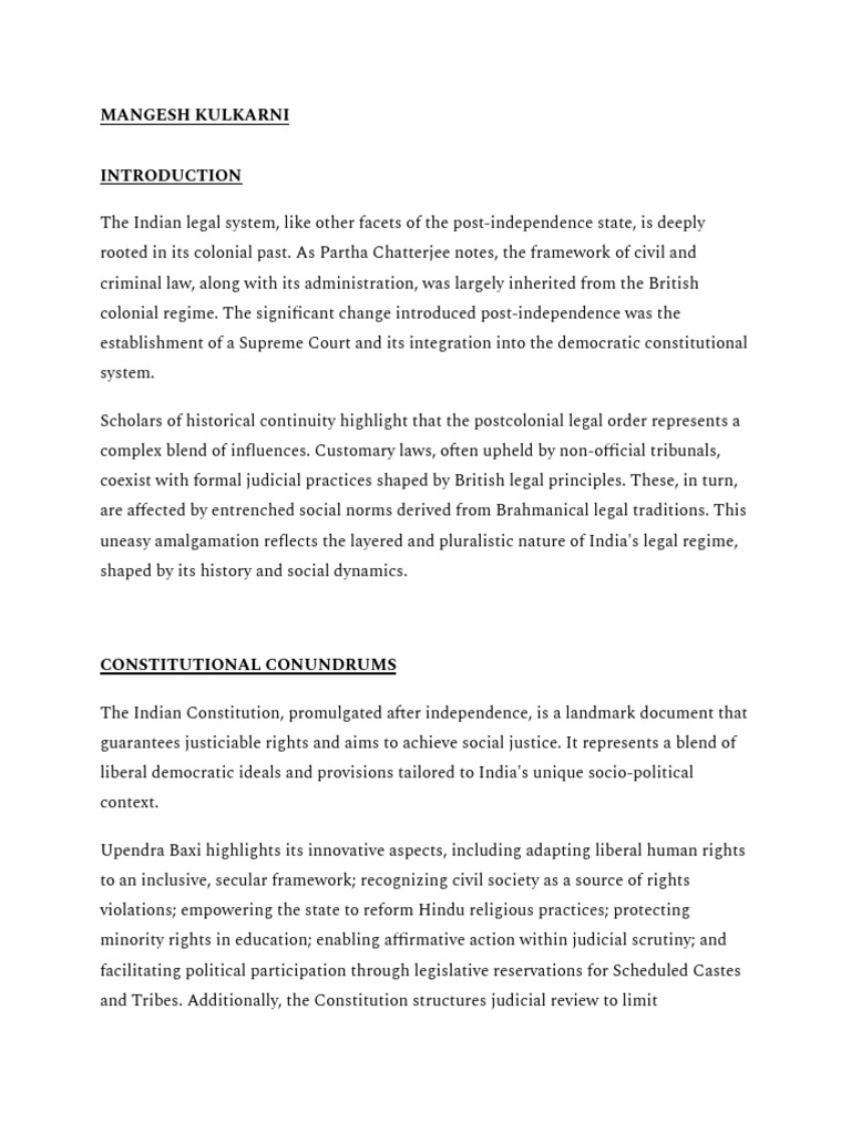 Mangesh Kulkarni | PDF | Feminism | Gender Studies