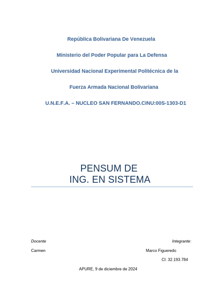 República Bolivariana de Venezuela 2 Copi | PDF | Software | Matemáticas