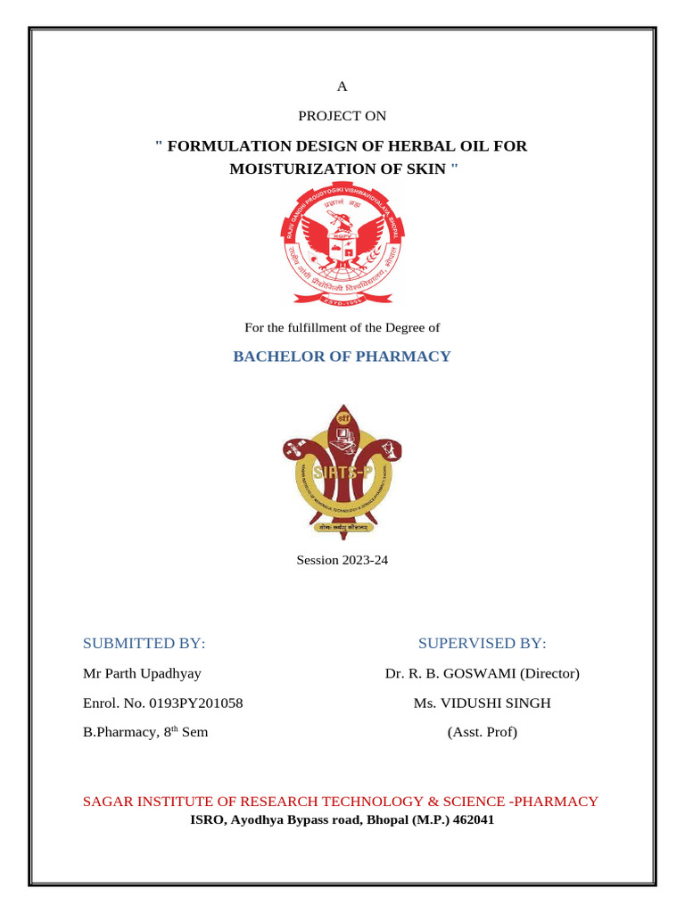 Aman Front Page Project | PDF