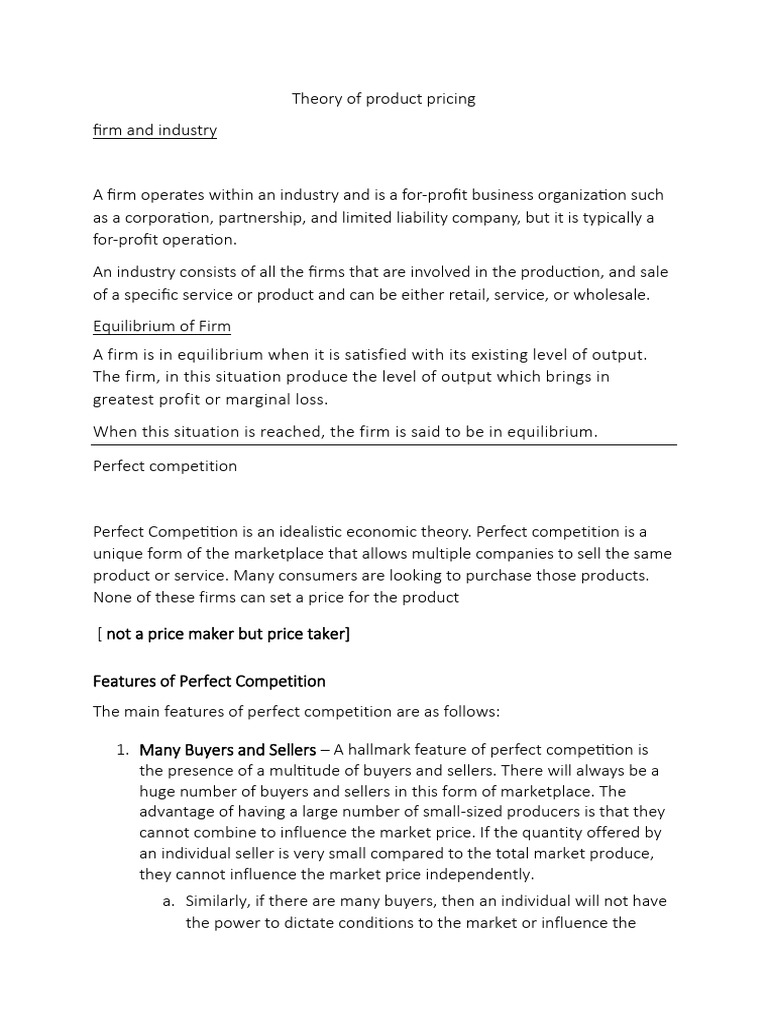 module IV | PDF | Monopoly | Perfect Competition