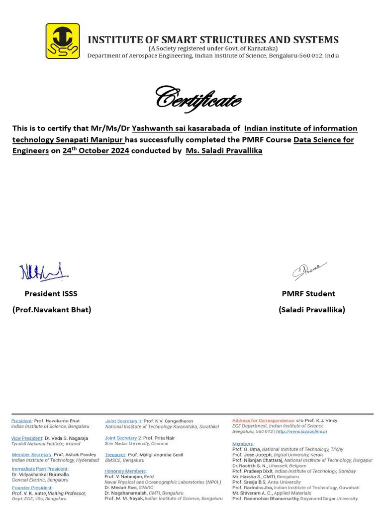 Yashwanth sai kasarabada | PDF